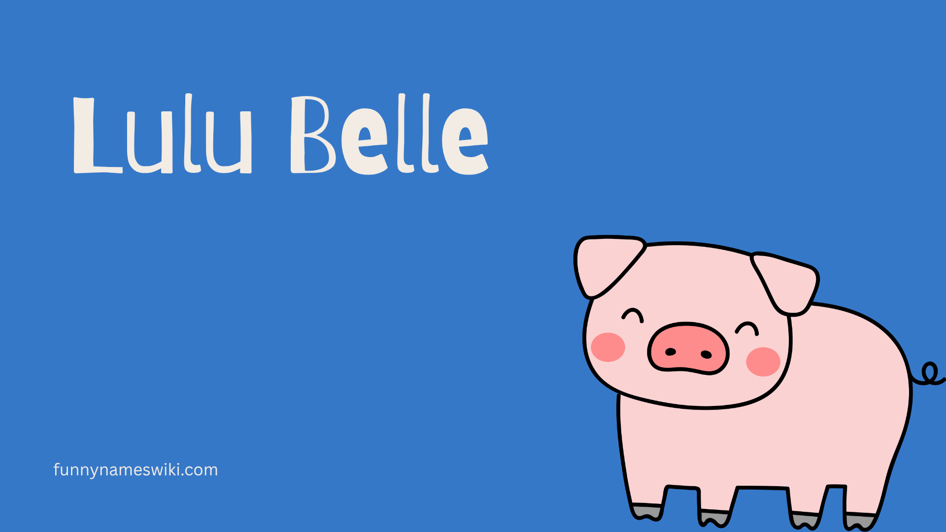135+ Hilarious and Cute Pig Names – Funny Names Wiki