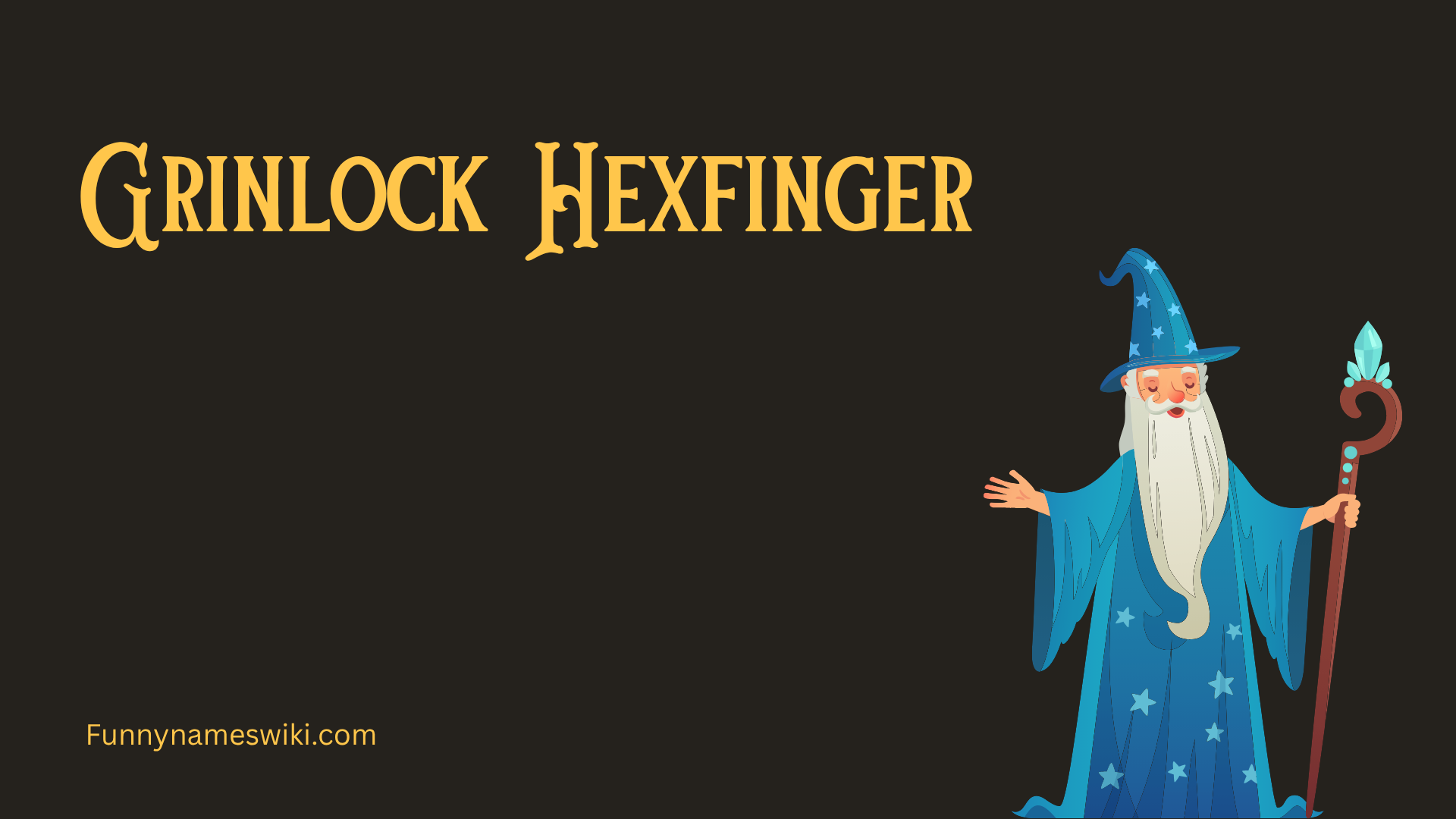 185+ Funny Wizard Names That Are Pure Spellbinding Nonsense – Funny ...